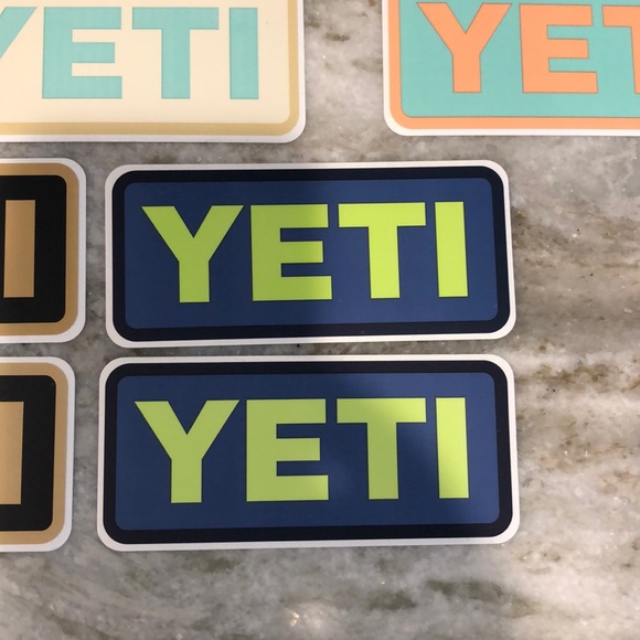 Yeti | Accents | Yeti Stickers | Poshmark